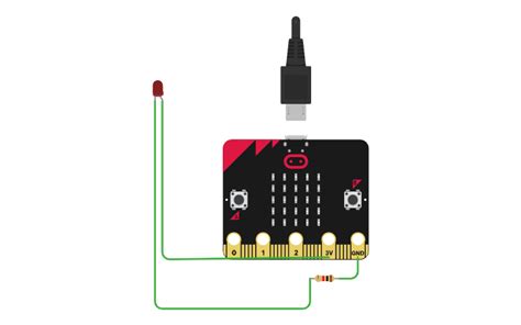 Circuit Design Copy Of Microbit Led Tinkercad