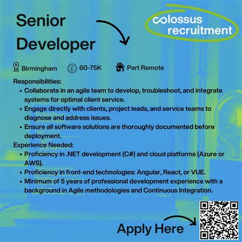 Ian Tunnicliff On Linkedin Birmingham Job