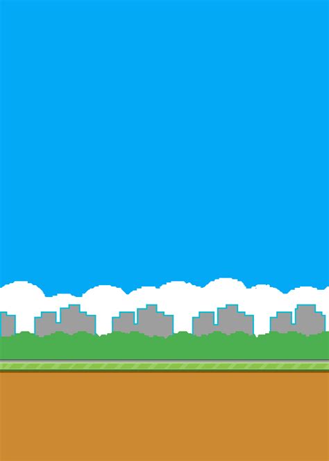 Flappy Bird Backdrop