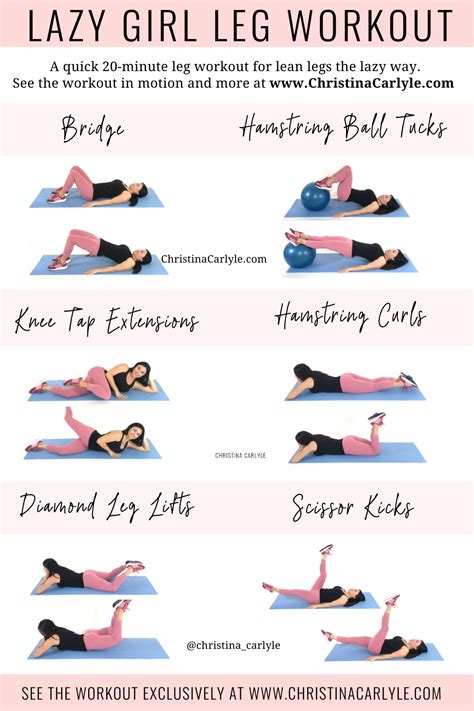 Lazy Girl Leg Workout For Tight Toned Legs The Easy Way Artofit