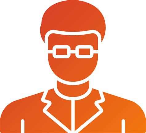 Scientist Icon Style 21765682 Vector Art At Vecteezy