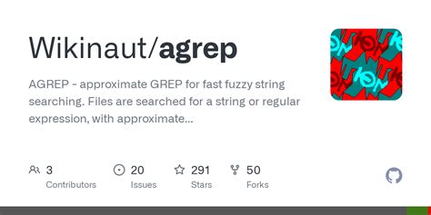 Github Wikinautagrep Agrep Approximate Grep For Fast Fuzzy String