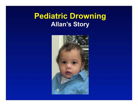 Dissecting The Medical Issues In Pediatric Drowning Pdf First Aid