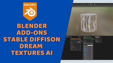 Blender Add-ons - Stable Diffusion Dream Textures AI - YouTube