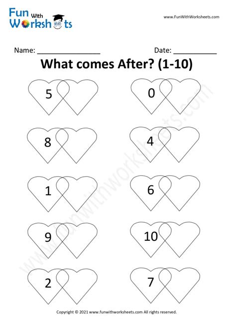 After Before Practice Worksheet 3 Free Printable Worksheets