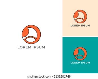 Illustration Abstract Logo Circle Technology Design Stock Vector Royalty Free