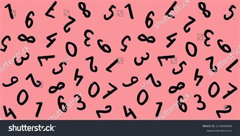 Template Image Keyboard Symbols Set Numbers ภาพประกอบสต็อก 2176026939 Shutterstock