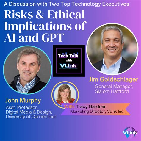 Podcast On Risks And Ethical Implications Of Ai With Jim Goldschlager Vlink