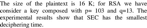 Time Of Ciphering And Deciphering Download Table