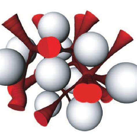 A Pore Graph Computed Using Discrete Geometry The Pore Graph Is