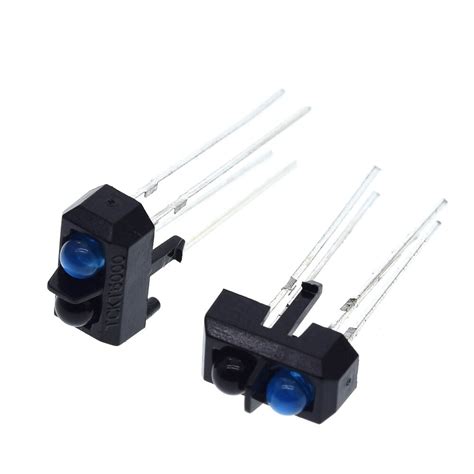 TZT 10pcs TCRT5000L TCRT5000 Reflective Infrared Optical Sensor Photoelectric Switches Dioded