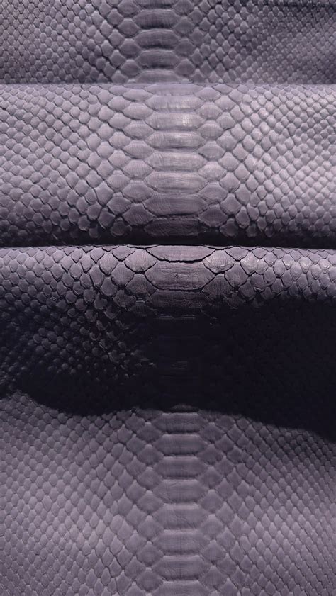 Python Grey Matte Canadian Exotic Leather