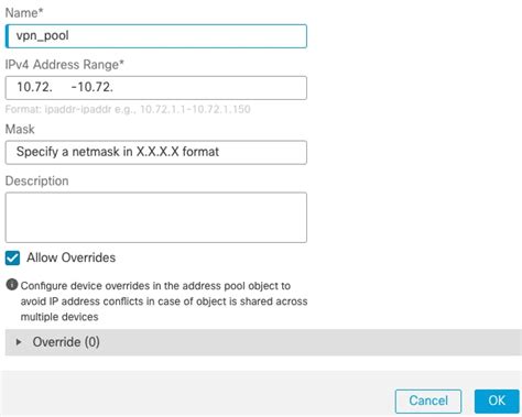 Configure Secure Client Anyconnect Remote Access Vpn On Ftd Cisco