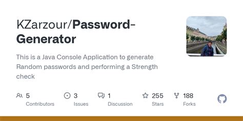 Github Kzarzourpassword Generator This Is A Java Console Application To Generate Random