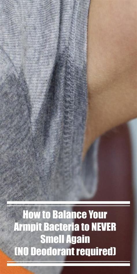 You need to understand that sweat does not smell. The thought is as we sweat a lot, that we ...