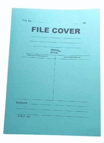 Hard Paper File Cover A4 At ₹ 30 Piece In Guwahati Id 25570847333