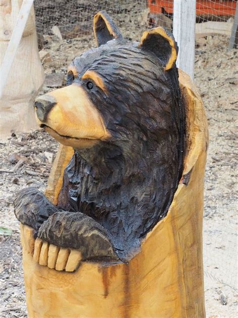 chainsaw carving bear patterns pattern matching algorithms