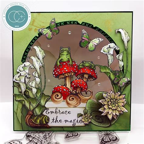 Craft Consortium Clear Stamp Set By Lavera Grace Faeries Arumlillies