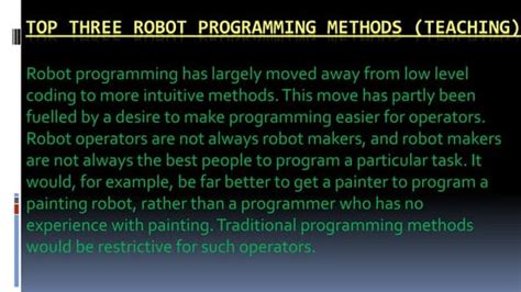 Robot Calibration In Brief Dynaloginc Ppt