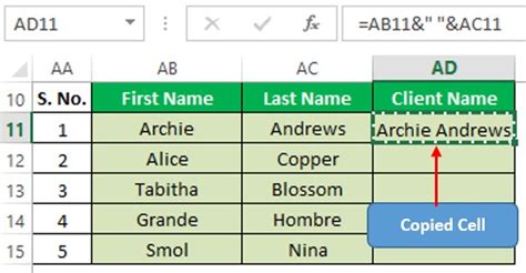 How To Merge Data From Two Columns In MS Excel QuickExcel