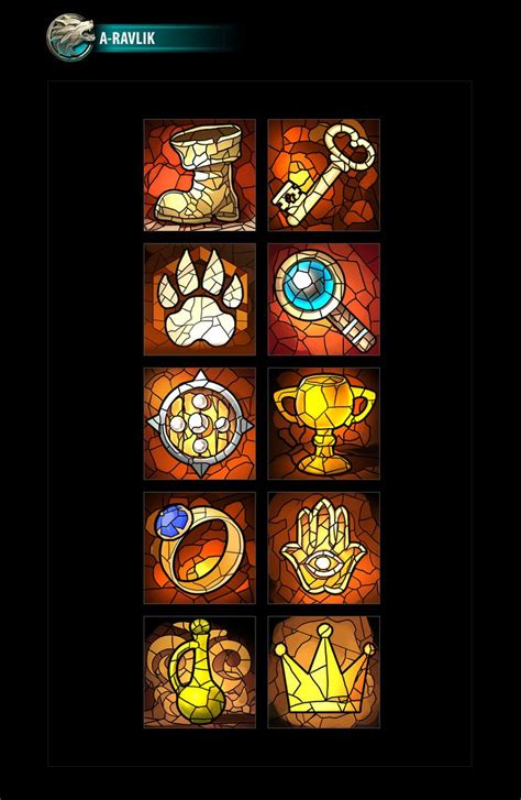 Rpg Flat Skills Game Icon Mobile Art Game Inspiration