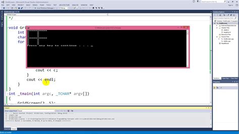 Print Out A Grid To Console By Cc Youtube