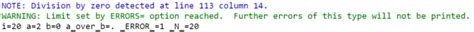How To Avoid Division By Zero In Sas Sas Example Code