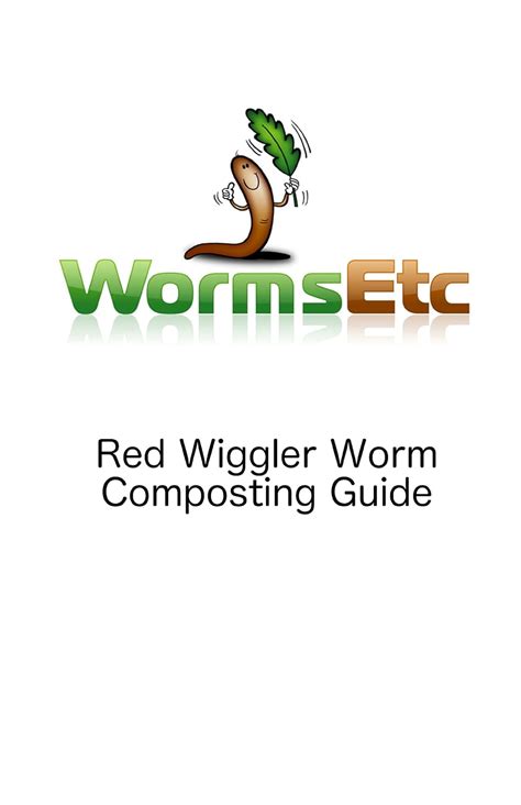 Red Wiggler Worm Composting Guide Ebook Wilson Matthew Uk Books