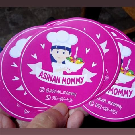 Jual Stiker Custom Shopee Indonesia