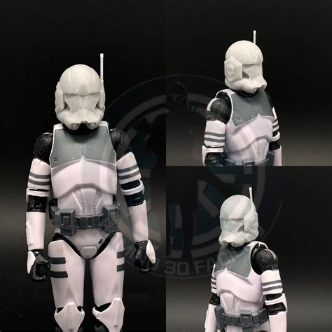 1 12 Spec Ops Phase 2 V2 Clone Trooper Helmet For Black Series 6inch Etsy