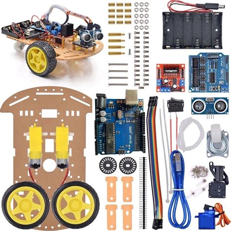 Arduino Compatible Auto Kit Zelfbouw Auto Arduino 2wd