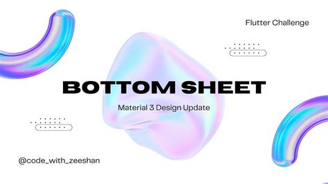 Material 3 New Bottomsheet With Listview Speed Code Code With Zeeshan Android Ios