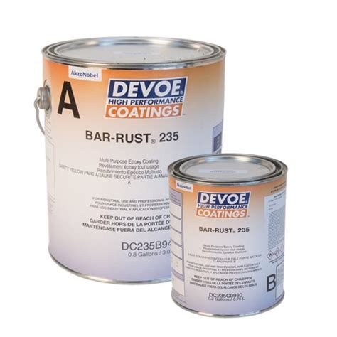 Bar Rust 235 Kit Dc235 Specialty Coatings Inc