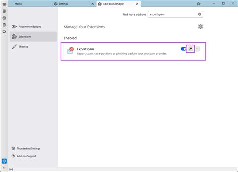 Thunderbird Add On Overview