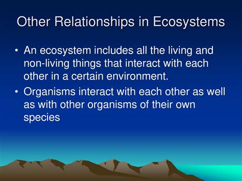Ecosystems Understand How Organisms Interact With And Respond To The Biotic And Abiotic