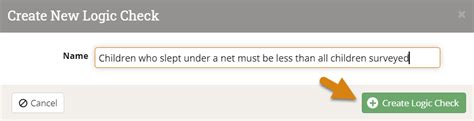 Use Logic Checks DevResults Knowledge Base
