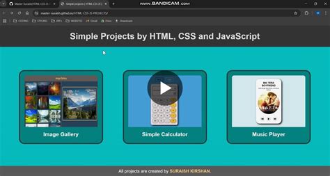 Learning Practice Project Html Css Js Frontenddevelopment