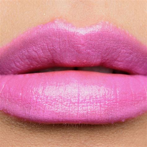Maybelline Pink Pop ColorSensational Vivids Lip Color Review Swatches