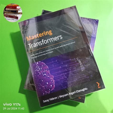 Jual Buku Mastering Transformers Build State Of The Art Jakarta