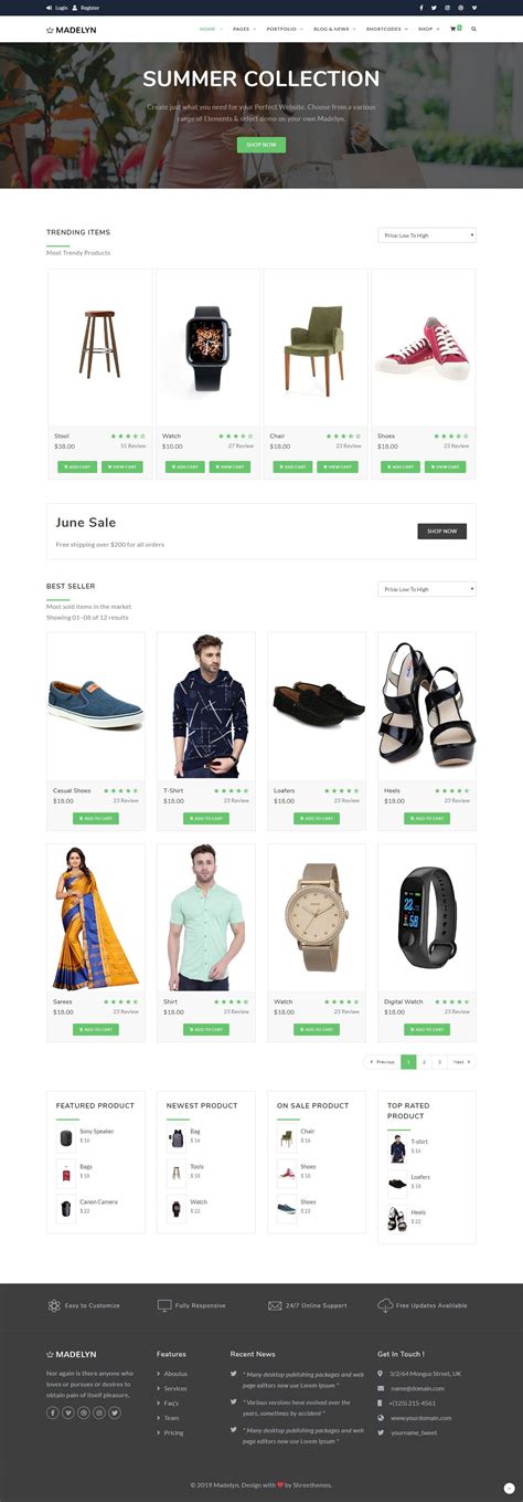 Madelyn Bootstrap Html Template By Shreethemes Codester
