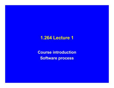 Solution Database Internet And Systems Integration Technologies Software Process Introduction