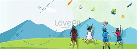 여름 캠프 배너 배경 이미지 Hd 어린이 훈련 캠프 여름 배경 사진 무료 다운로드 Lovepik