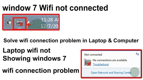 WIFI Not Connected Windows Laptop Wifi Not Showing Windows Fix Windows Wifi Problem