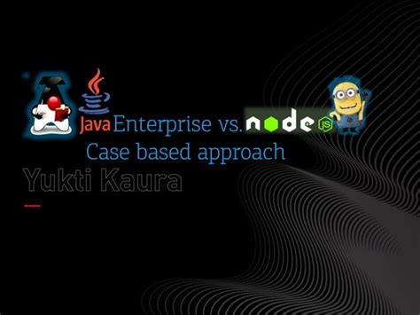 Nodejs Ecosystem Ppt