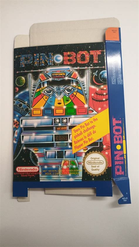 Nintendo Nes Pin Bot Box Etsy