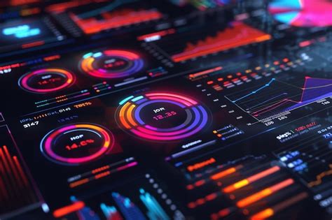 Premium Photo Infographic Template For Data Analysis