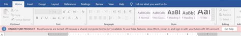 Microsoft Office 365 Unlicensed Product Error Message Faculty And Staff Arcadia University