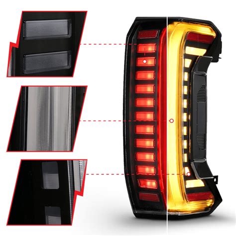 Anzo 22 24 Toyota Tundra Tail Lights Dtx Performance