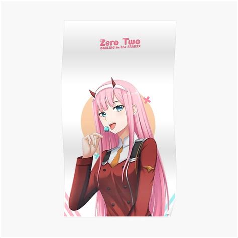 Zero Two Poster For Sale By XYPROW Redbubble