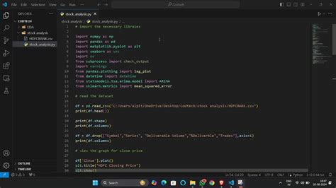 Alpit Goyal On Linkedin Stockanalysis Arima Datascience Python